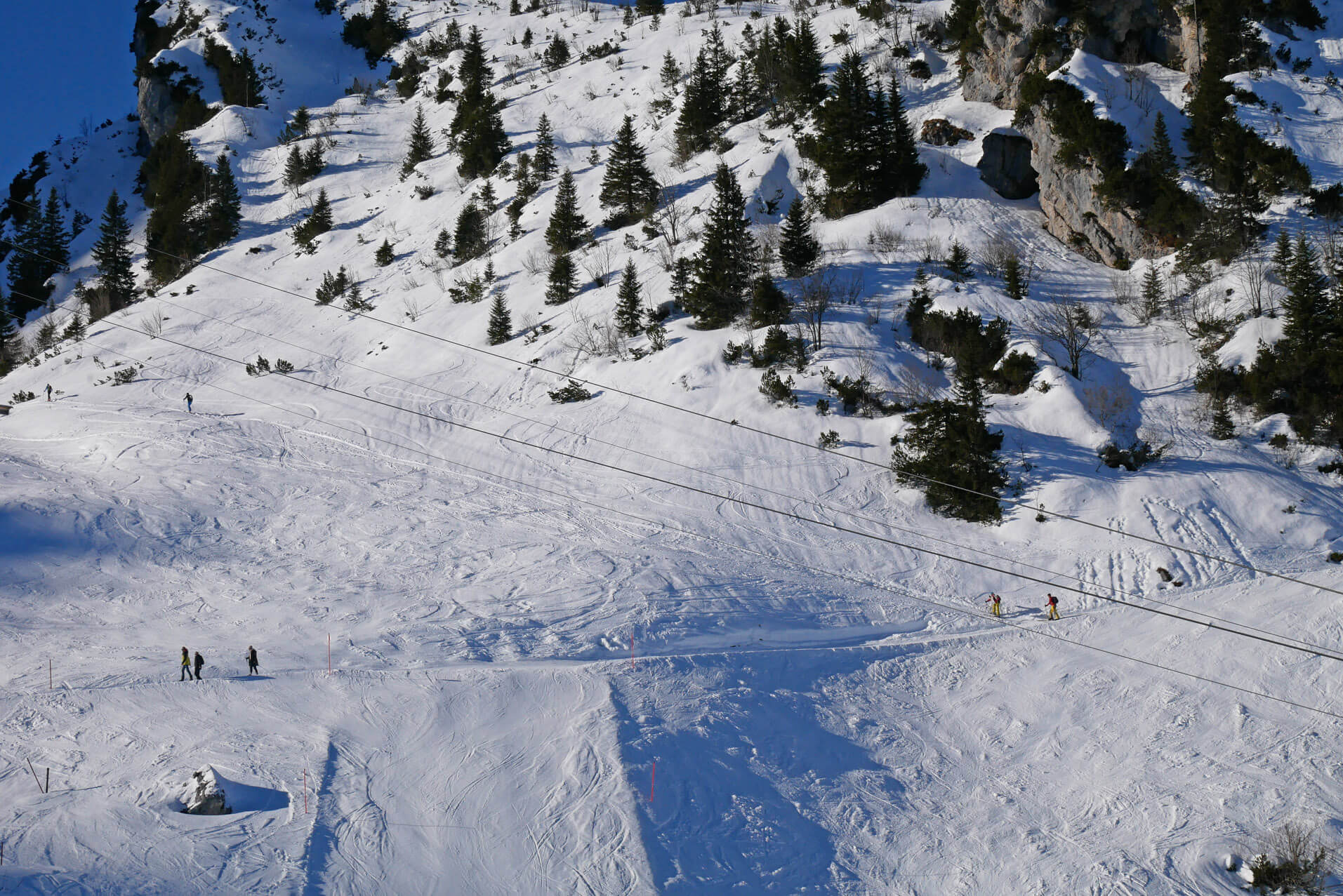Traumhafte Winterwanderung vom Kreuzeck über die Hochalm zum ...